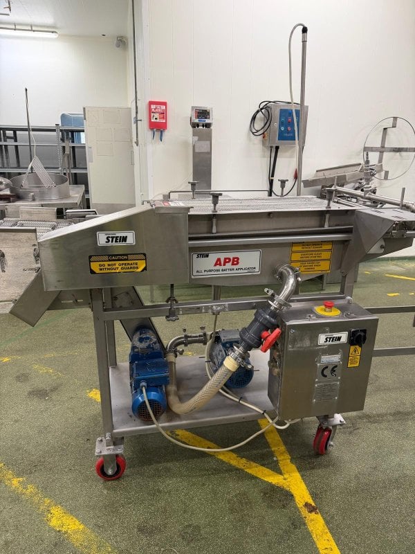 JBT Stein 400 mm complete coating and frying line | Orbital Food Machinery